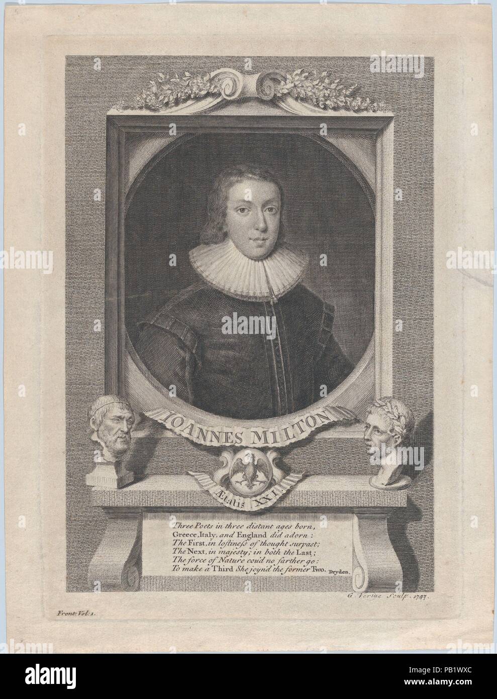 John milton portrait gallery hi-res stock photography and images - Alamy