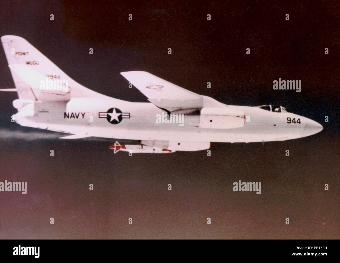 A-3B with Corvus missile at Point Mugu range Stock Photo - Alamy