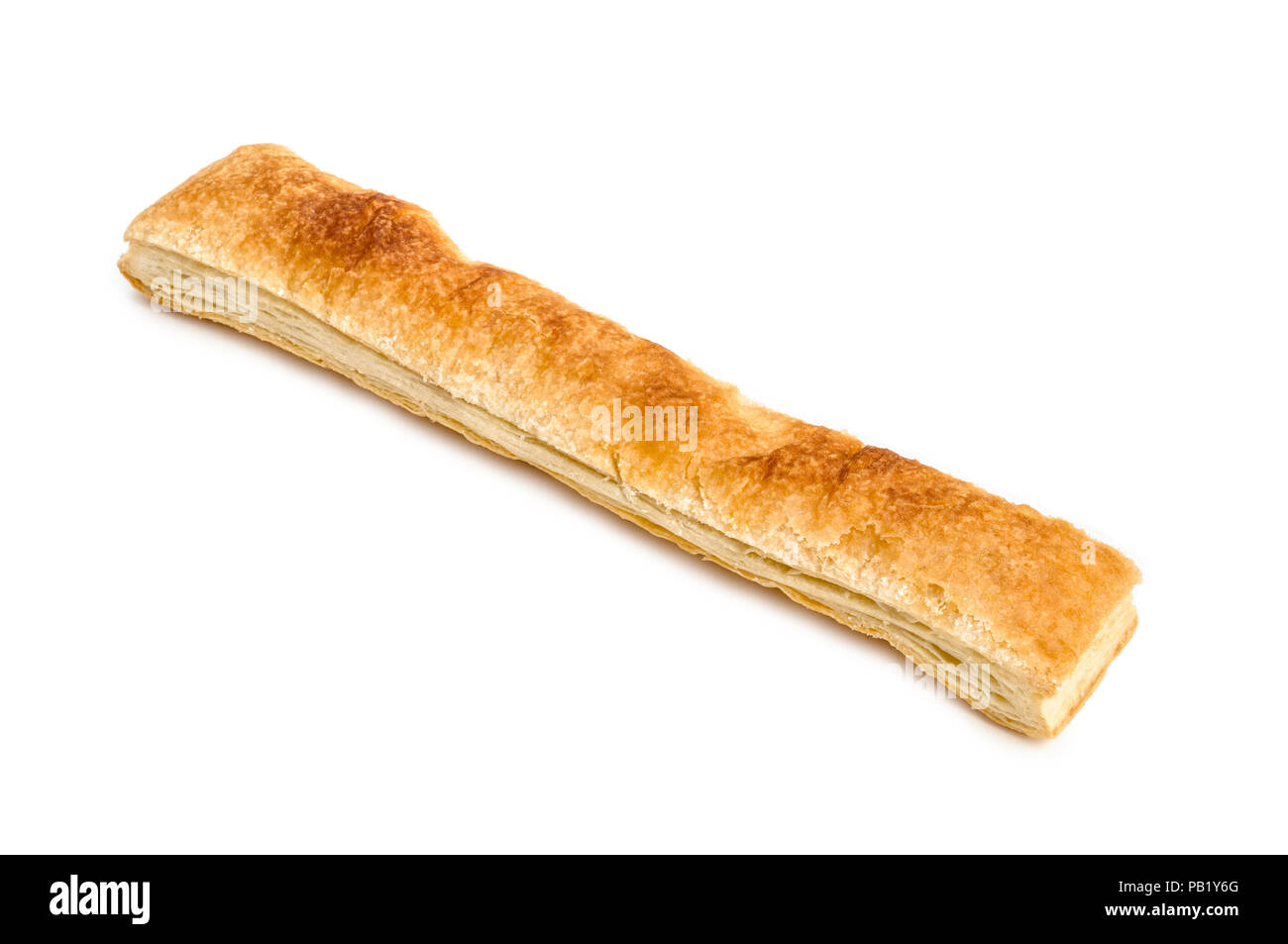 Banderilla sweet bread traditional Mexican bakery isolated on white ...