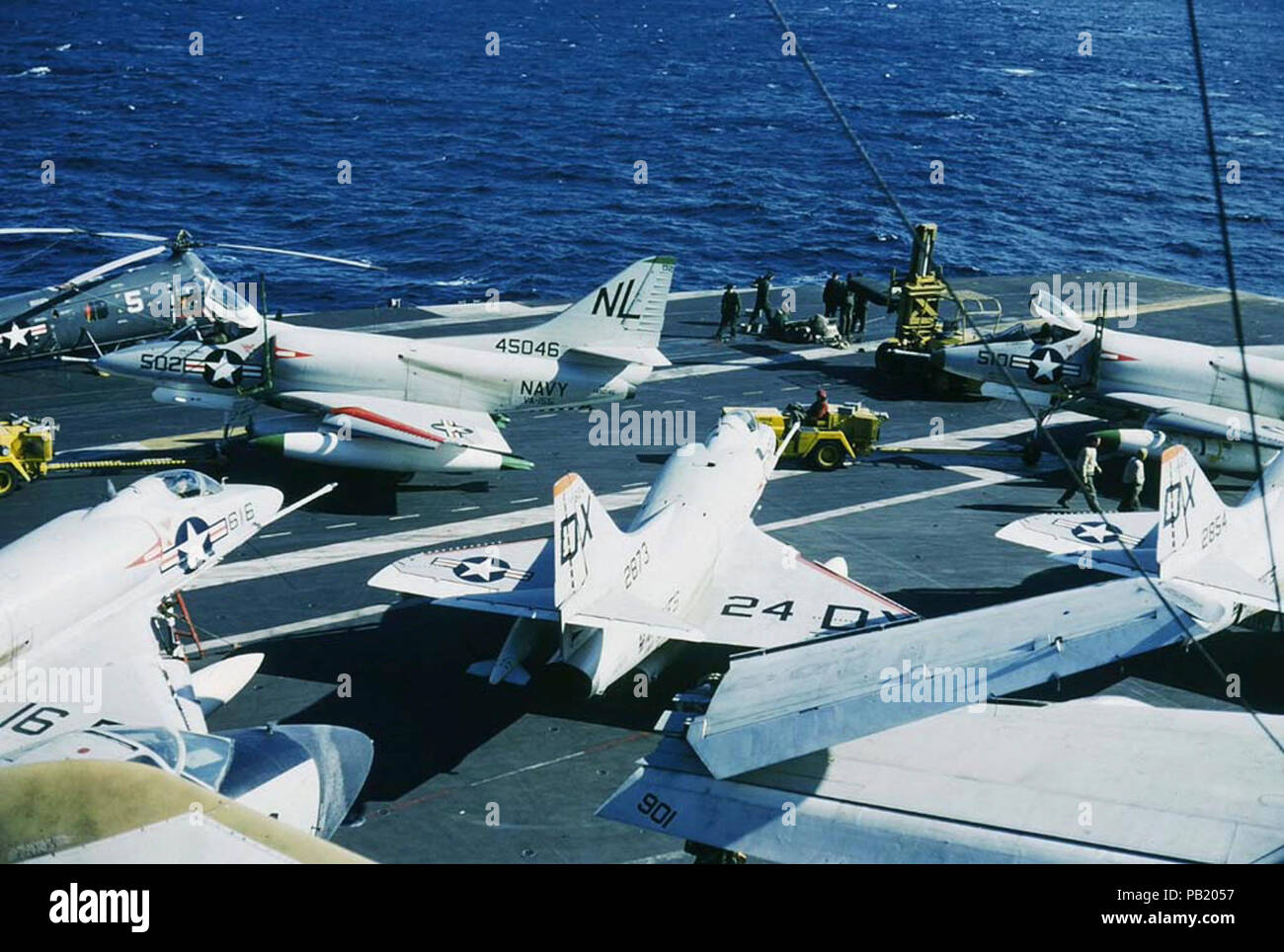 A4D-2 VMA-324 CVA-43 1960 Stock Photo - Alamy