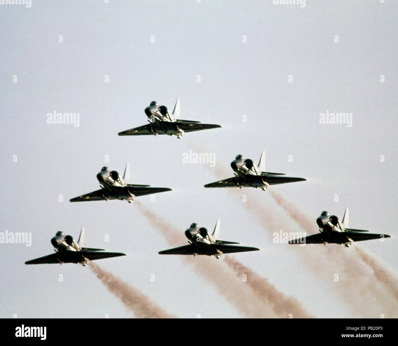 Blue angels delta formation hi-res stock photography and images - Alamy