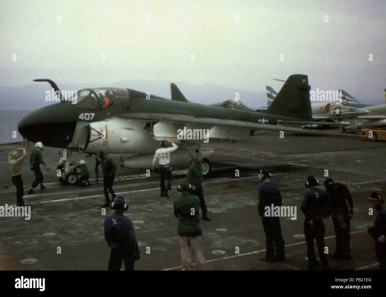 A-6A VA-65 on USS Constellation (CVA-64) 1966 Stock Photo - Alamy
