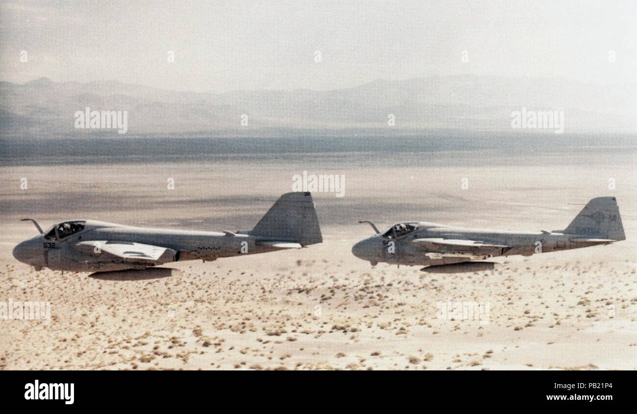 A-6E Intruders VA-36 in 1991 Gulf War Stock Photo - Alamy