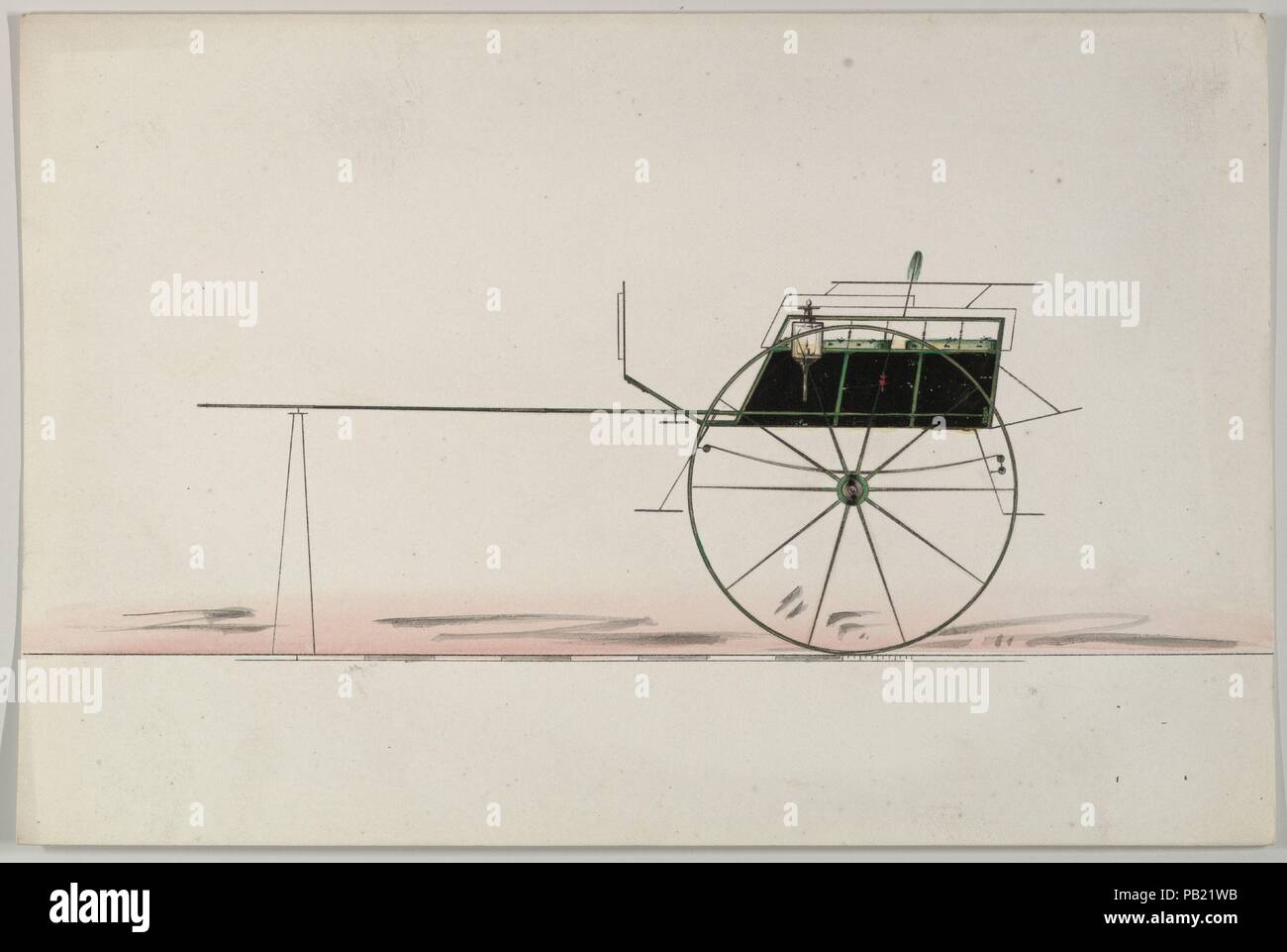 Tandem village cart hi-res stock photography and images - Alamy