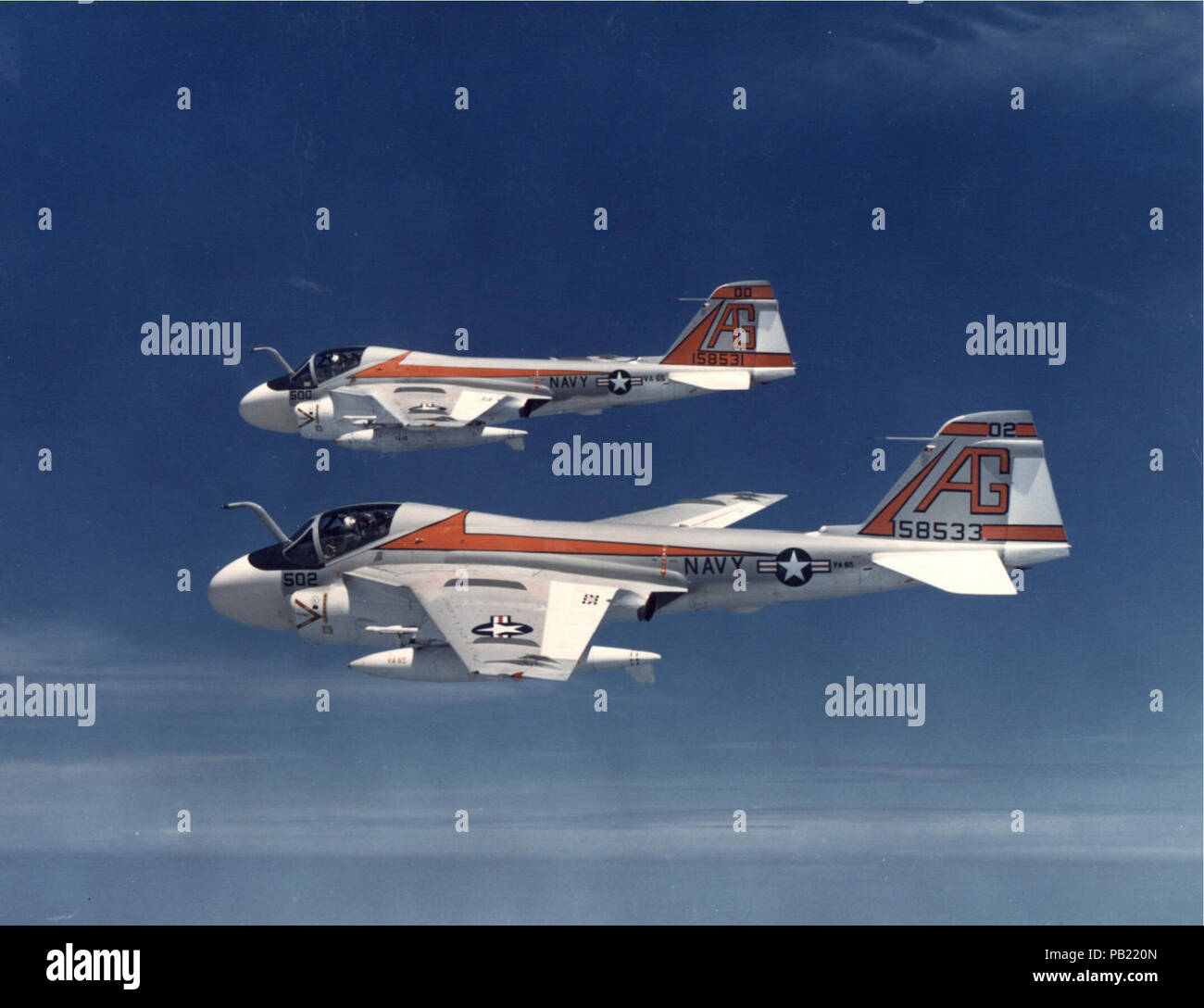 A-6Es VA-65 in flight 1972 Stock Photo - Alamy