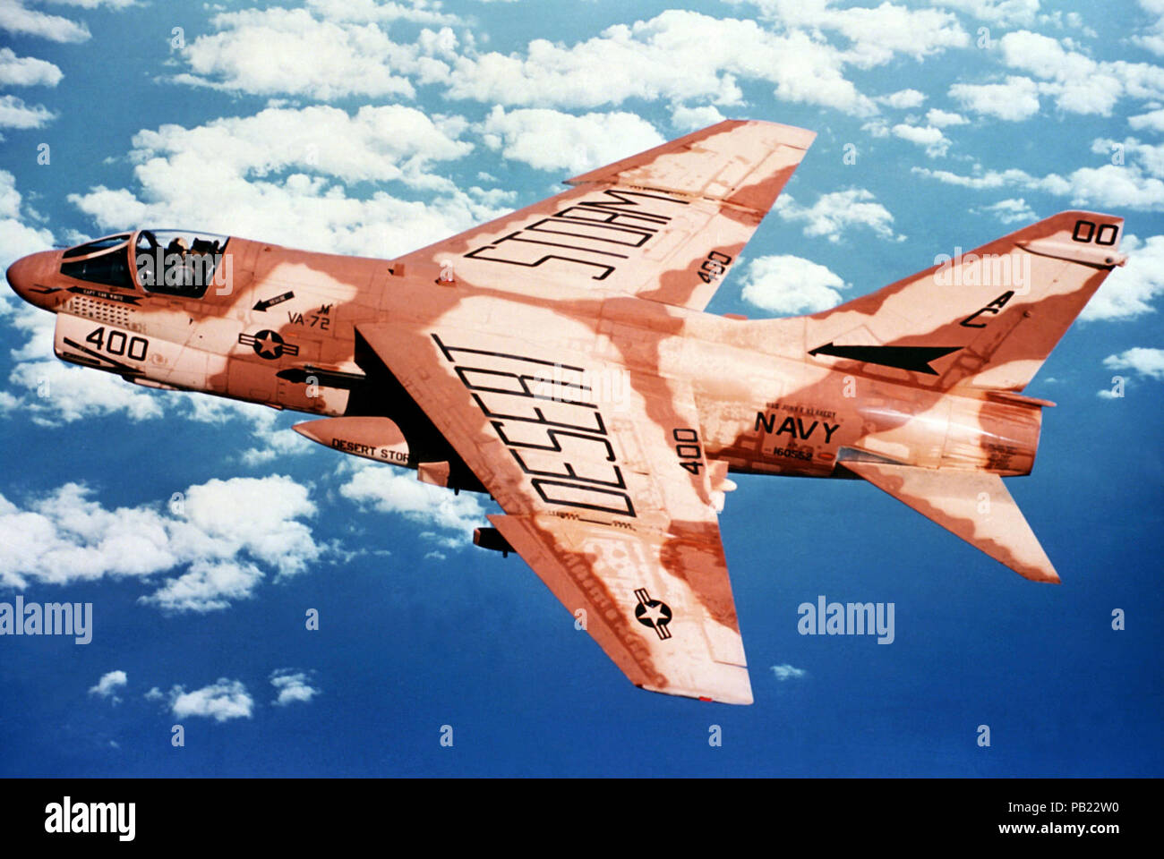 A-7E VA-72 CV-67 1991 Stock Photo - Alamy