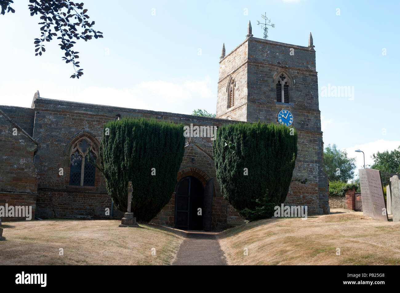 St. Michael and All Angels Church, Creaton, Northamptonshire, England ...