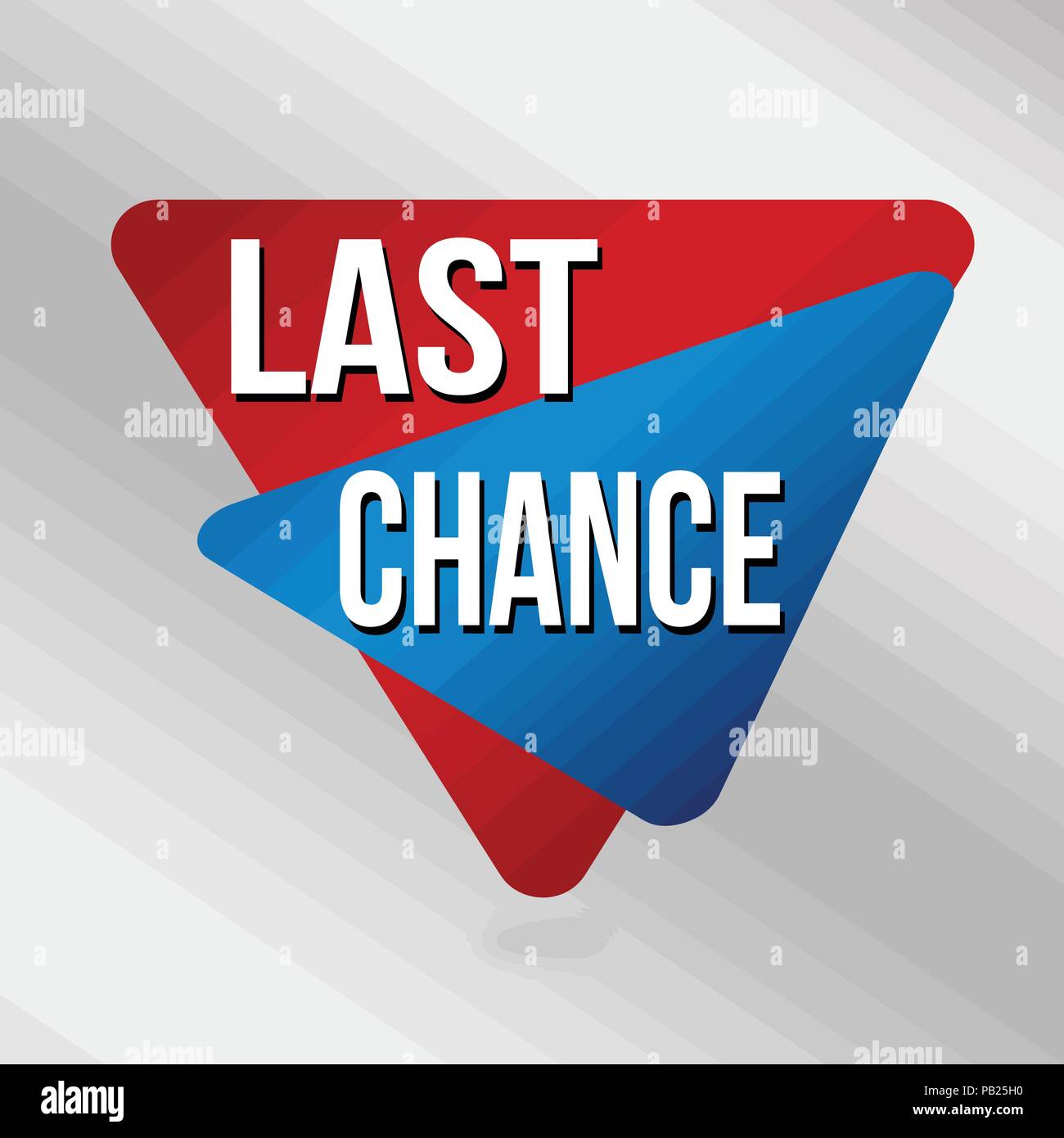 Last chance sign or label for business promotion, vector illustration ...