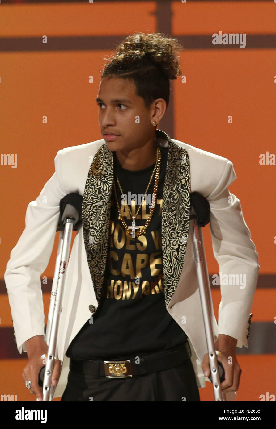 2018 BET Awards -Show Featuring: Anthony Borges Where: Los Angeles ...