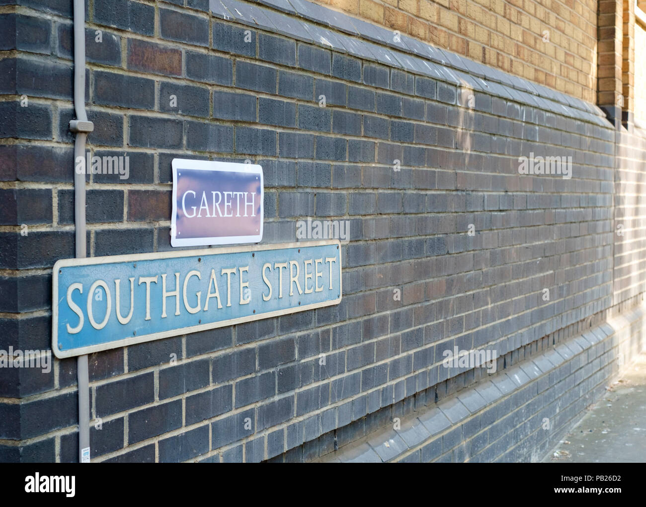 Southgate street in Gloucester temporarily renamed after england ...