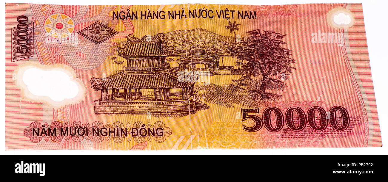 50000 dong banknote hi-res stock photography and images - Alamy