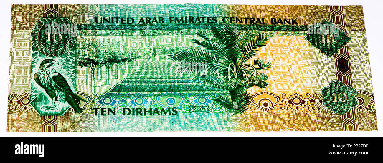 10 uae bank note hi-res stock photography and images - Alamy