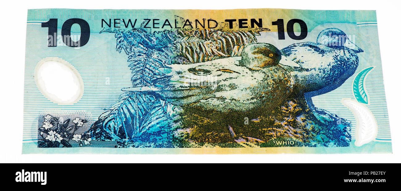 New zealand 10 dollar note hi-res stock photography and images - Alamy