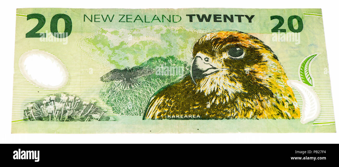 New zealand 20 dollar note hi-res stock photography and images - Alamy
