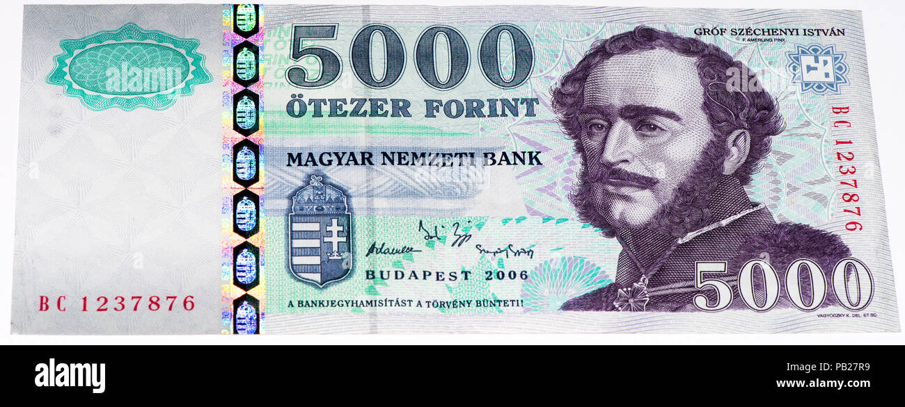 Hungary forint currency note sign hi-res stock photography and images ...