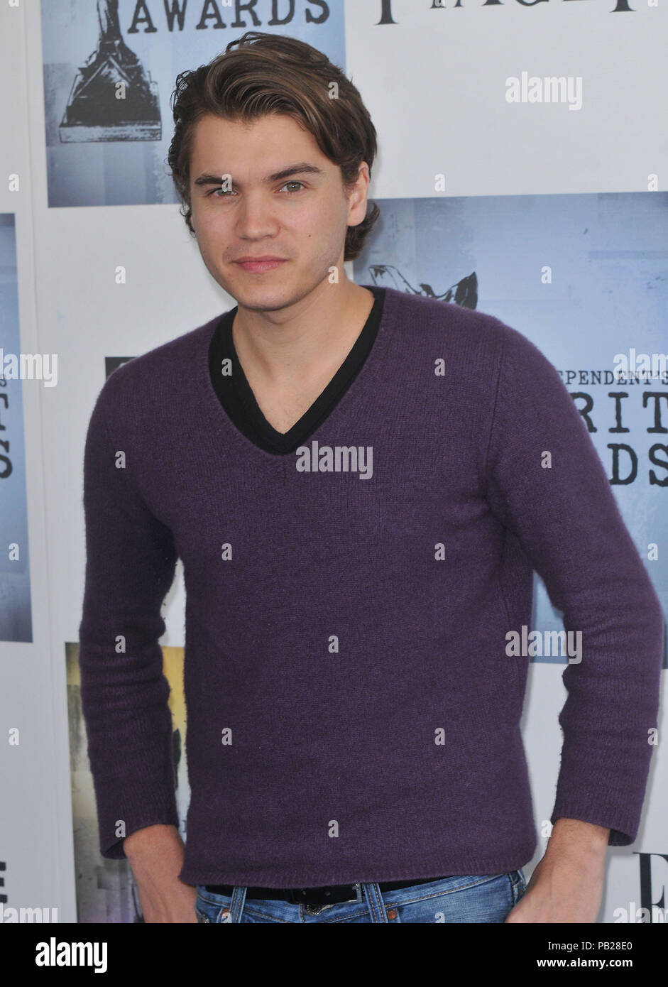 Emile Hirsch - Independent Spirit Awards on the Santa Monica Beach In ...