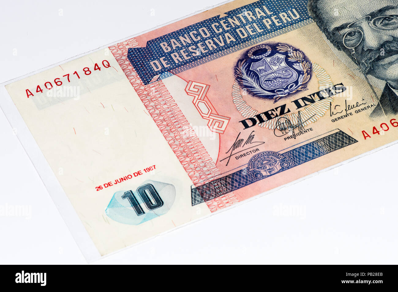 Inti peruvian currency hi-res stock photography and images - Alamy