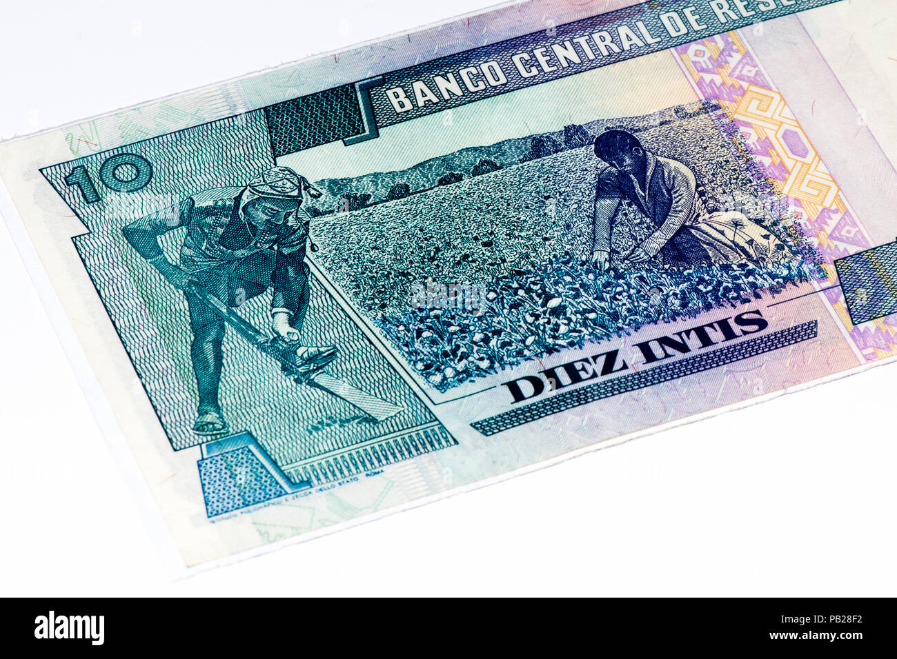 Intis bank note hi-res stock photography and images - Alamy