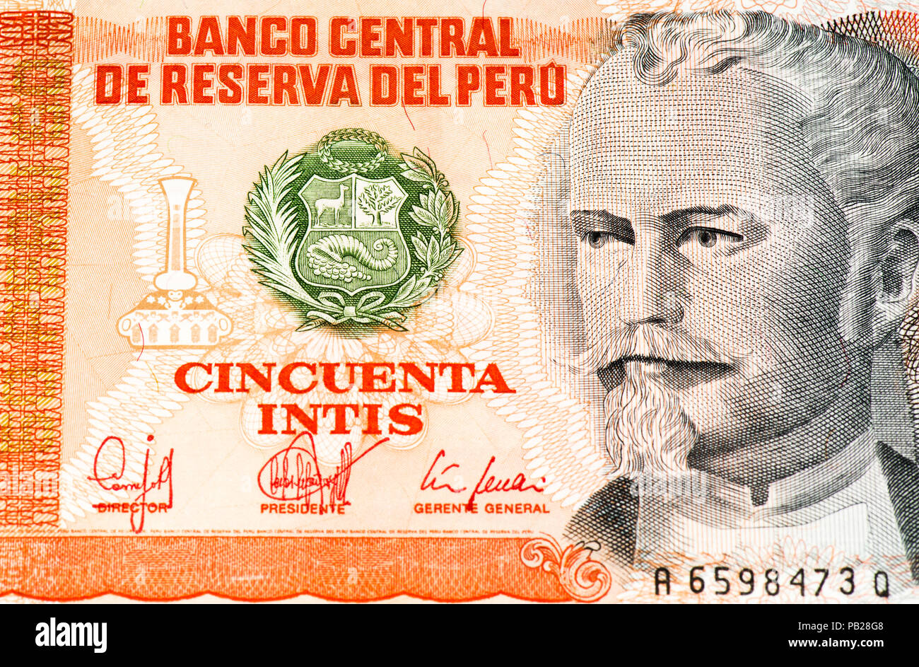 Inti peruvian currency hi-res stock photography and images - Alamy