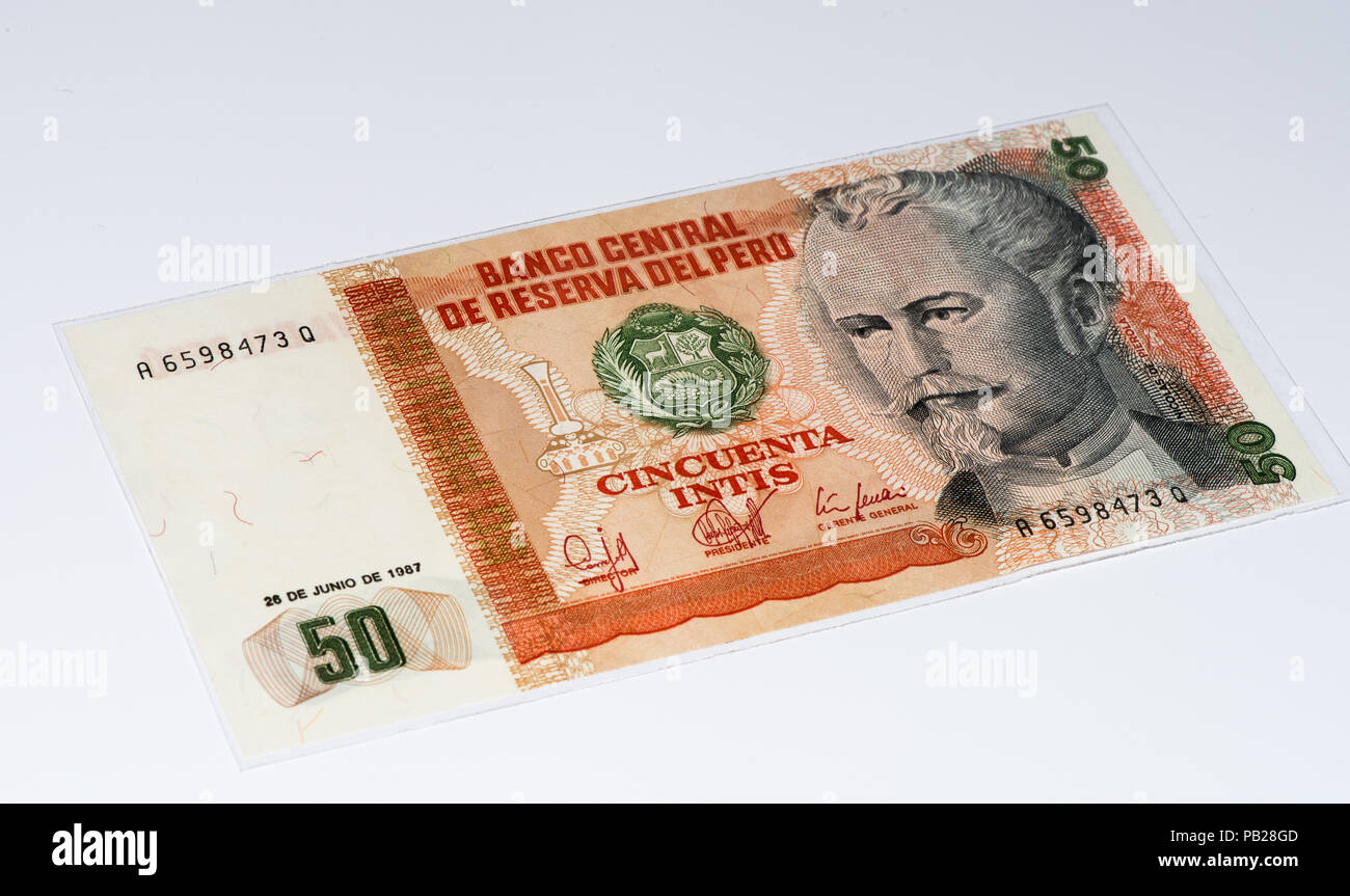 Inti peruvian currency hi-res stock photography and images - Alamy