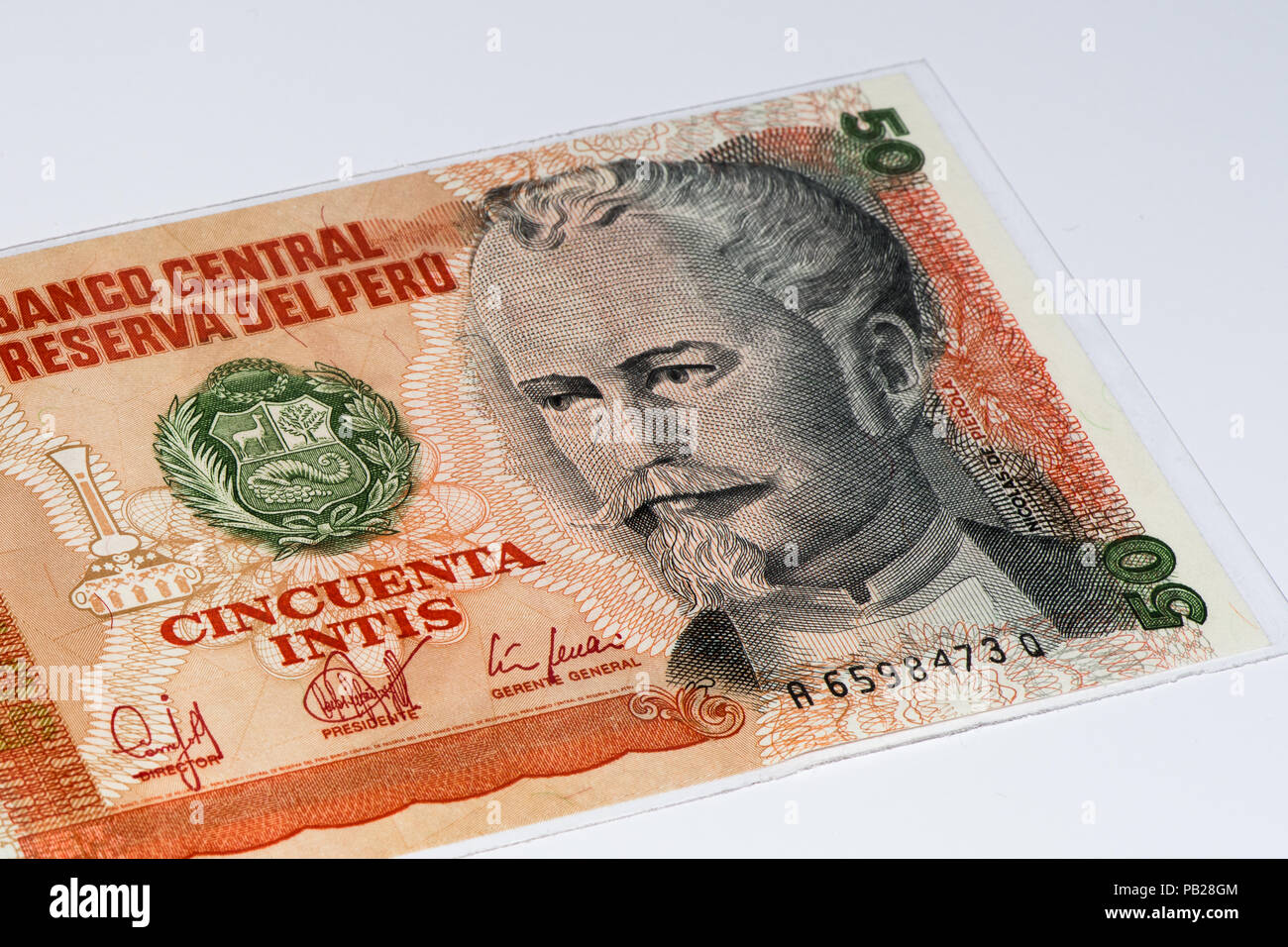 Inti peruvian currency hi-res stock photography and images - Alamy