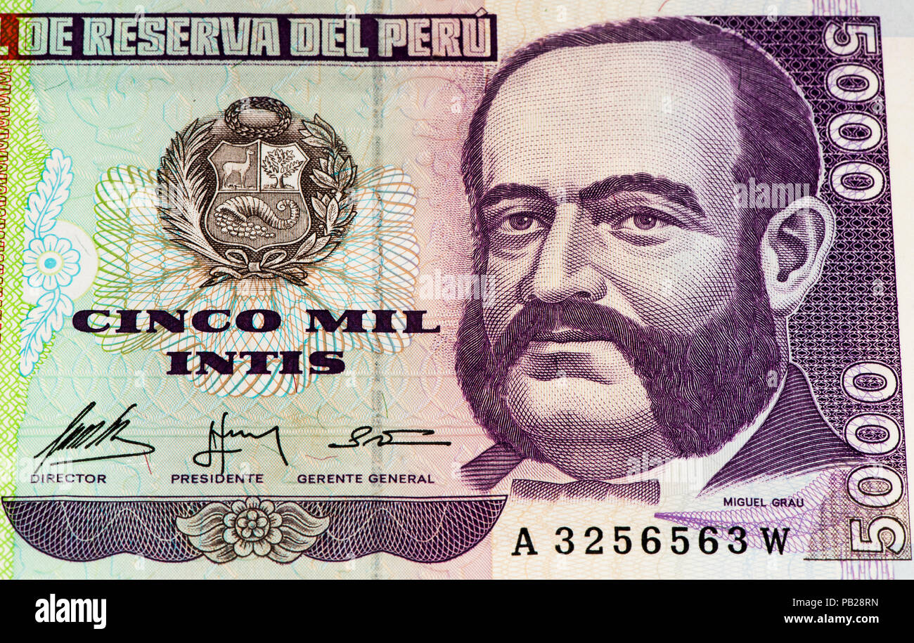 Inti peruvian currency hi-res stock photography and images - Alamy