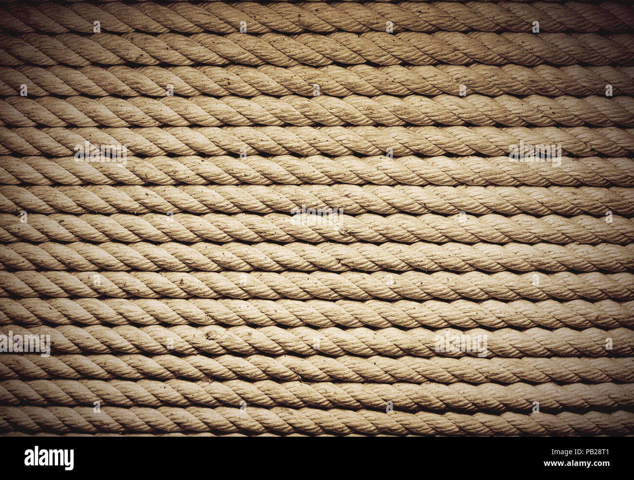 background with the plaited ropes Stock Photo - Alamy