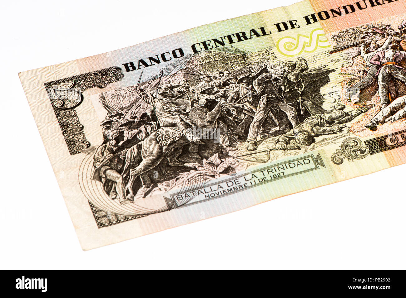 Honduras lempira banknote hi-res stock photography and images - Alamy