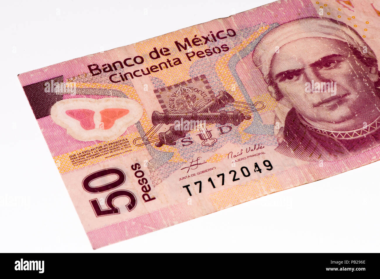 Mexican 50 pesos note hi-res stock photography and images - Alamy