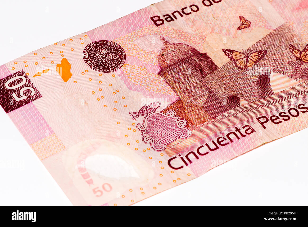 Mexican 50 pesos note hi-res stock photography and images - Alamy