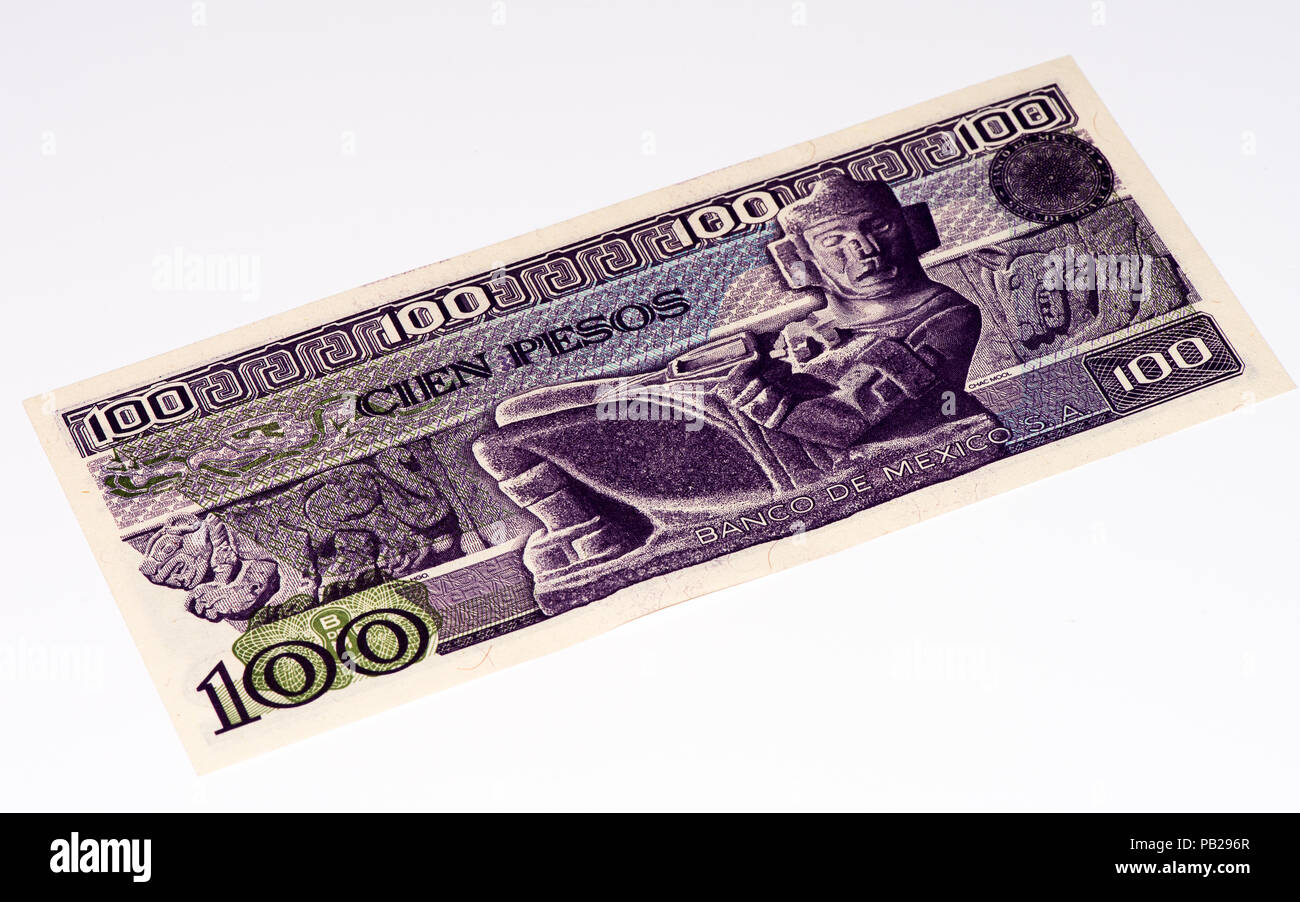 100 peso mexican bank note hi-res stock photography and images - Alamy
