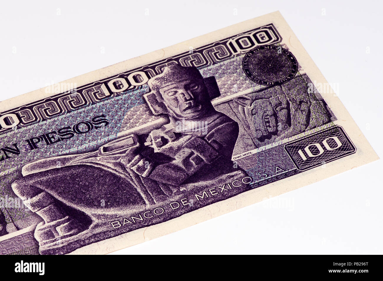 100 peso mexican bank note hi-res stock photography and images - Alamy