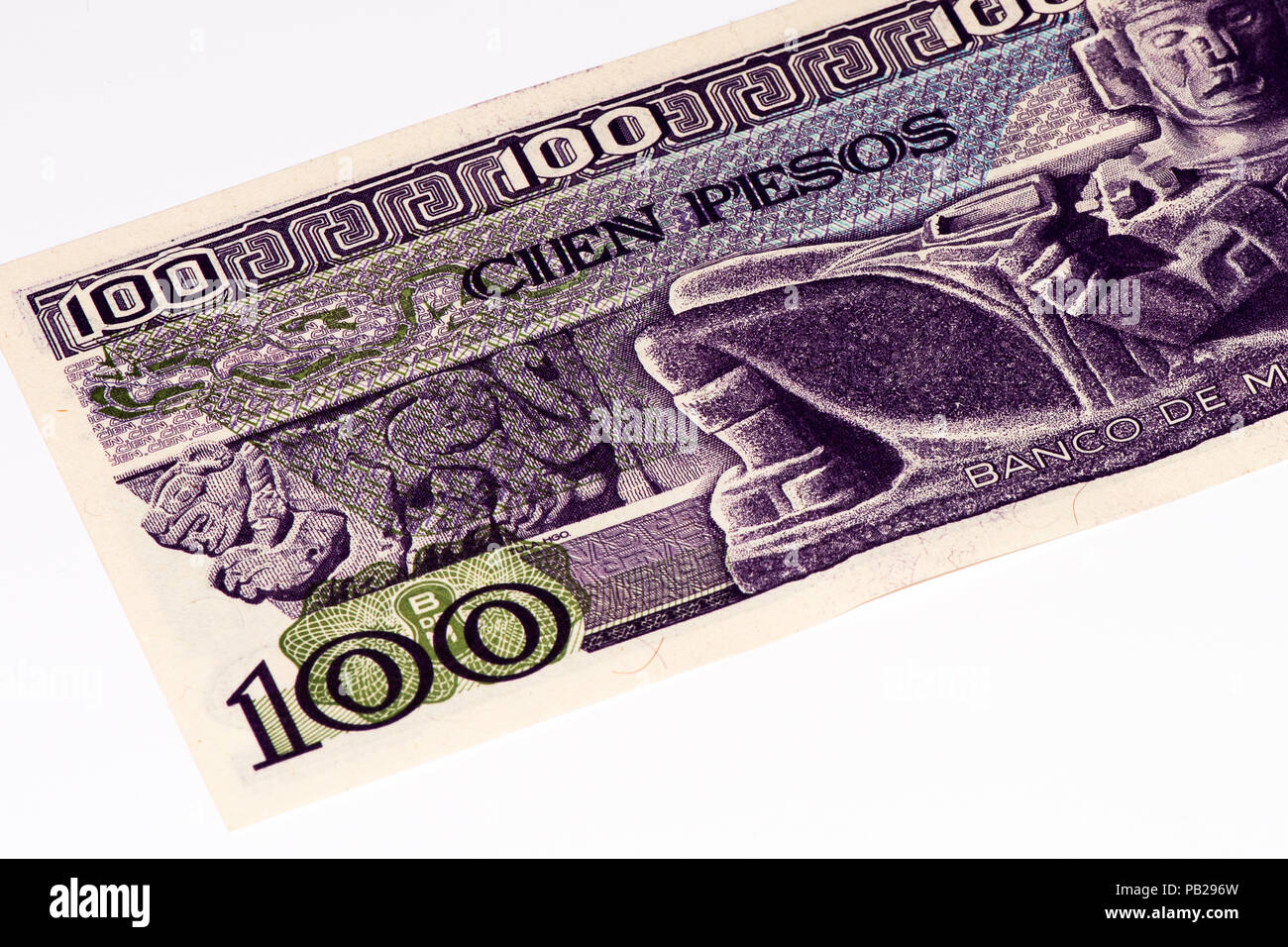 100 peso mexican bank note hi-res stock photography and images - Alamy