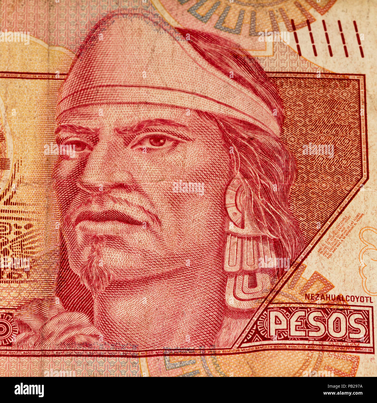 Mexico peso currency note sign hi-res stock photography and images - Alamy