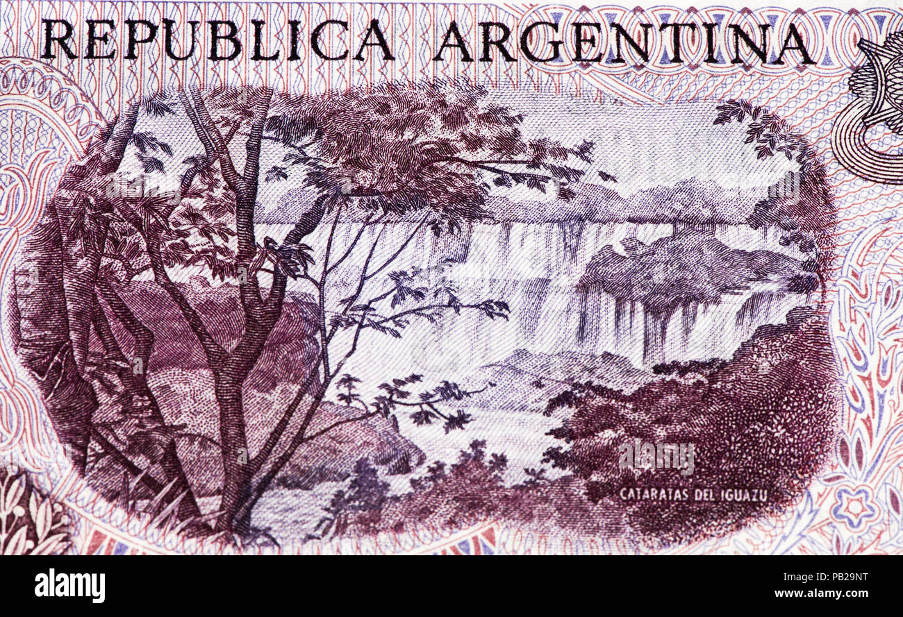 10 Argentinian peso bank note. Argentinian peso is the national ...