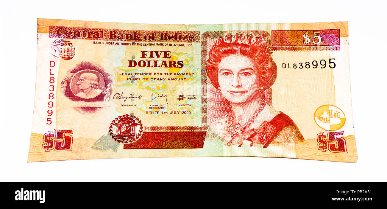 Belize currency queen hi-res stock photography and images - Alamy