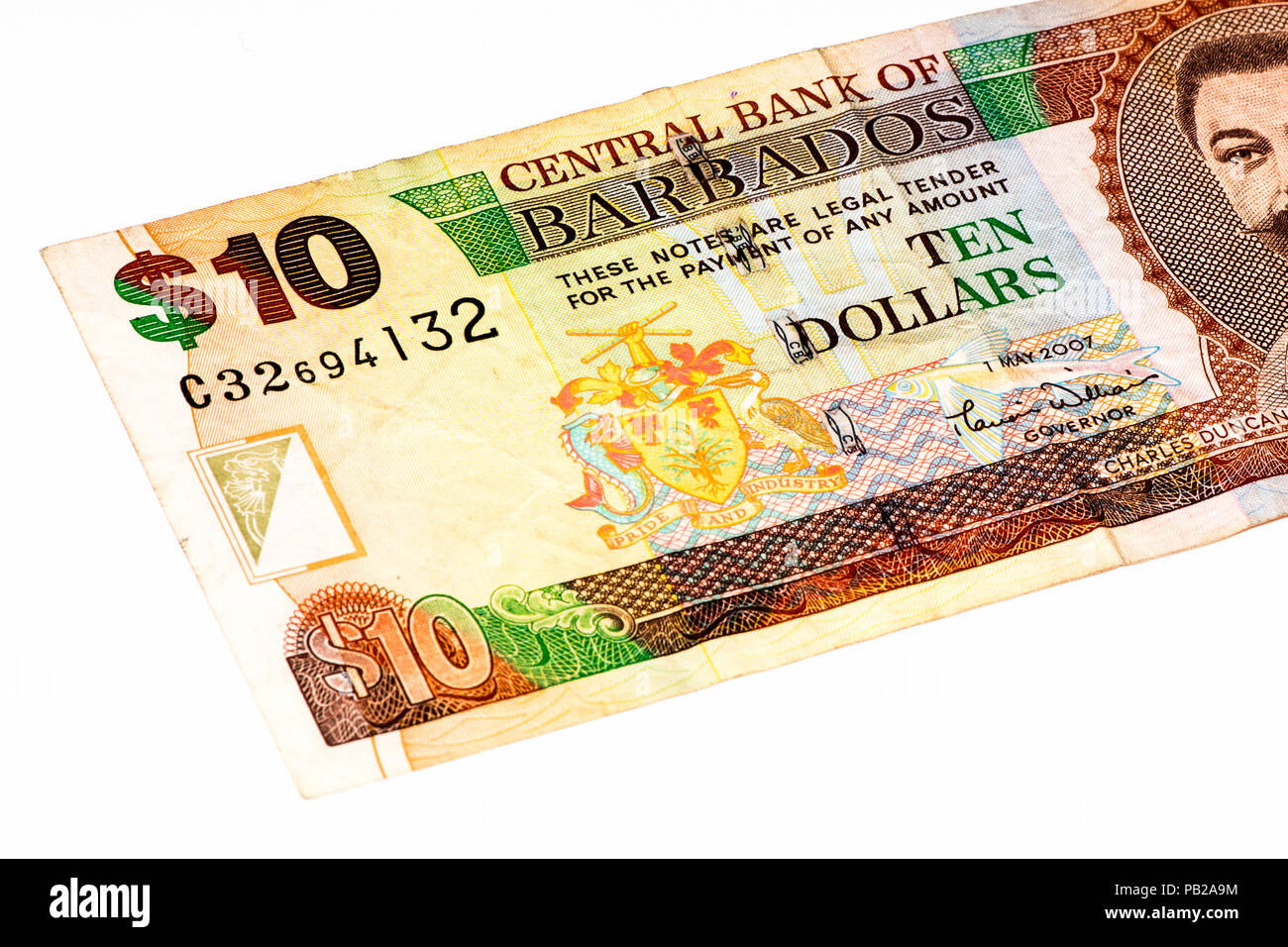 Barbados Dollar Money Currency High Resolution Stock Photography and ...