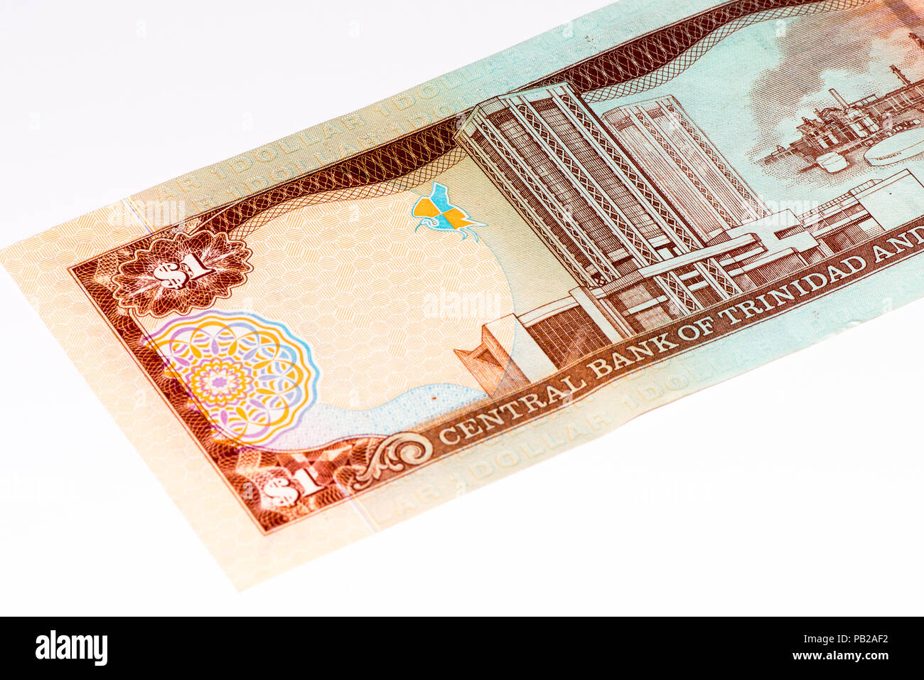 1 Trinidad and Tobago dollar bank note. Trinidad and Tobago is the ...