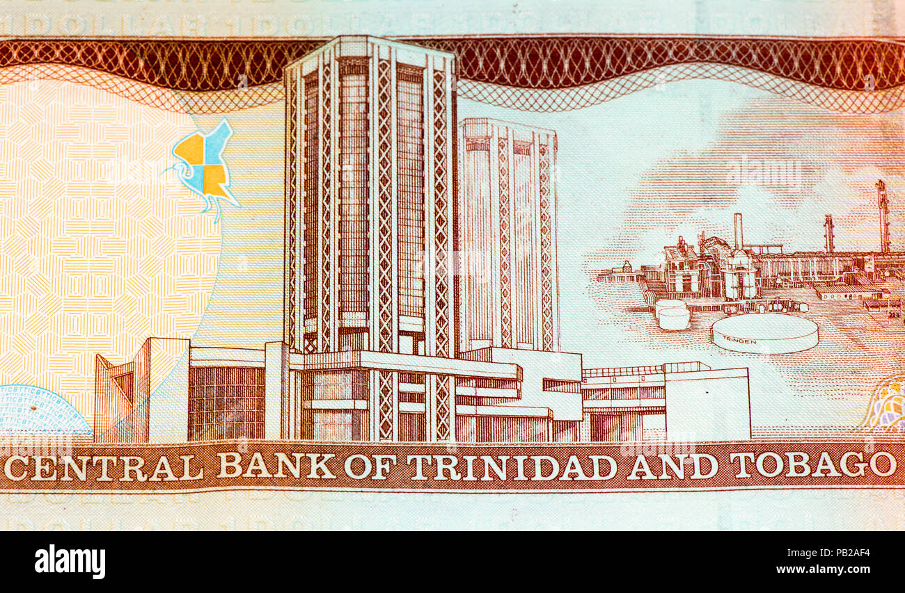 1 Trinidad and Tobago dollar bank note. Trinidad and Tobago is the ...