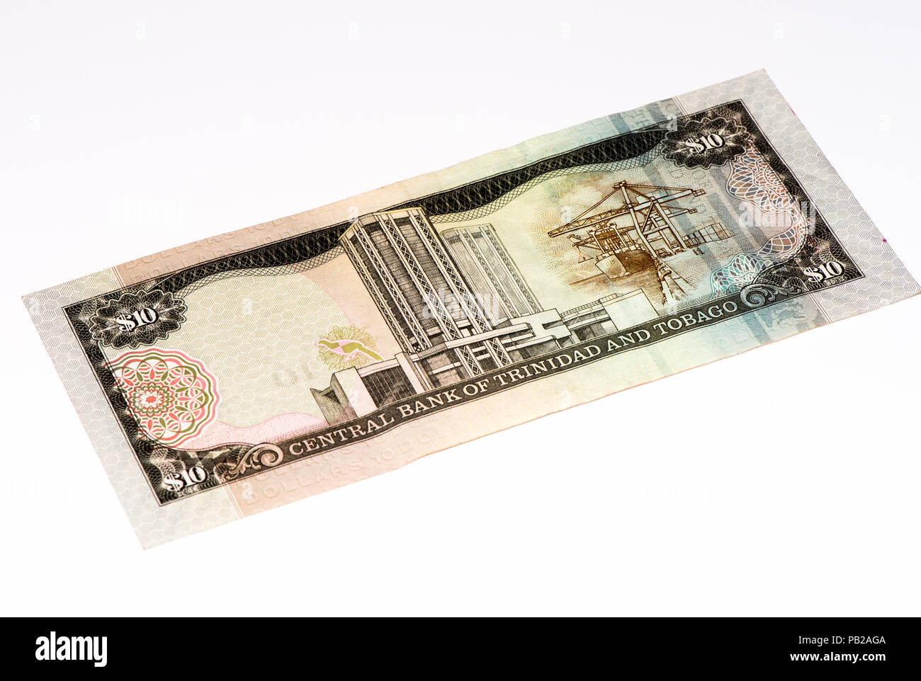 10 Trinidad and Tobago dollar bank note. Trinidad and Tobago is the ...