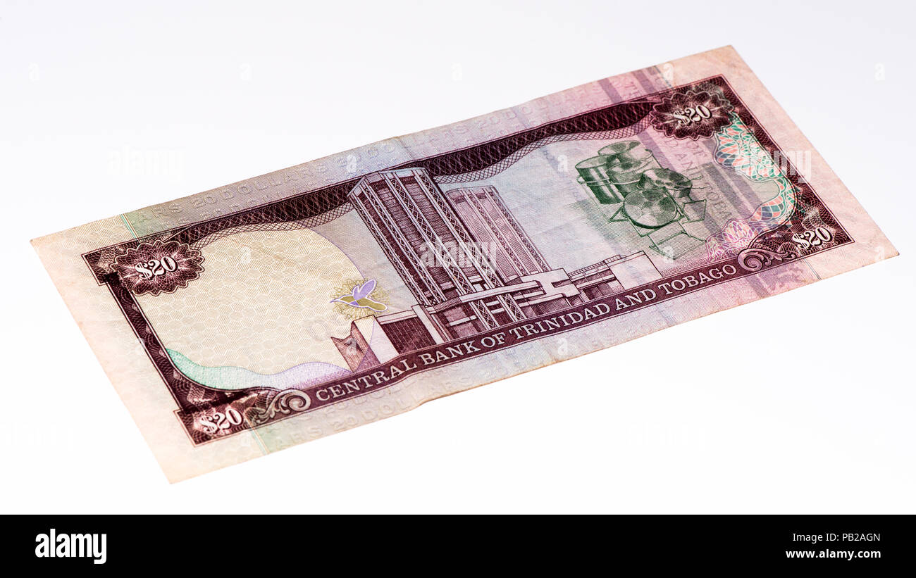 20 Trinidad and Tobago dollar bank note. Trinidad and Tobago is the ...