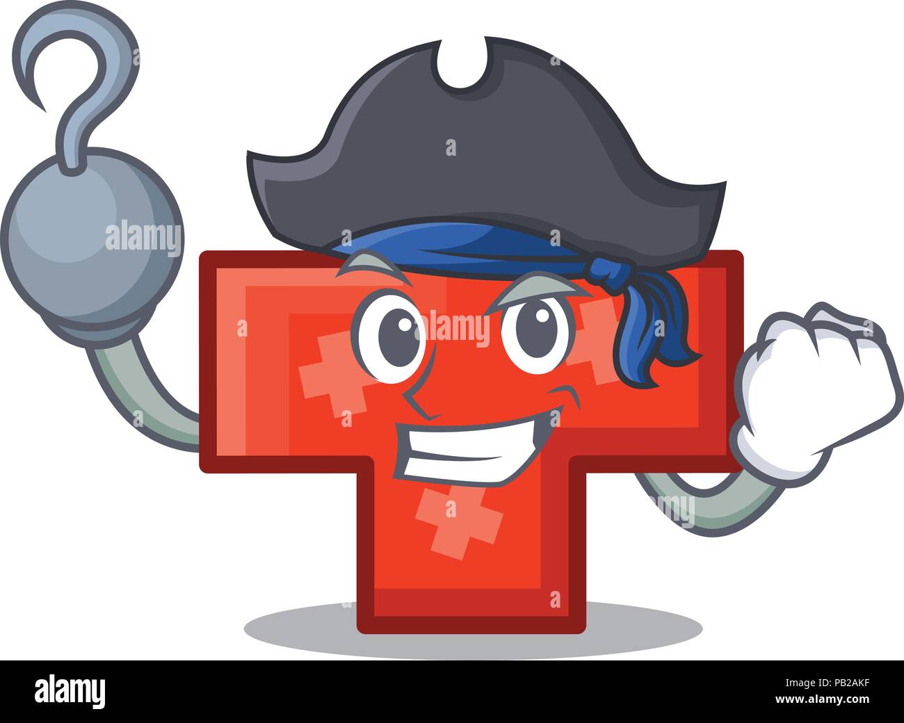Pirate cross character cartoon style Stock Vector Image & Art - Alamy