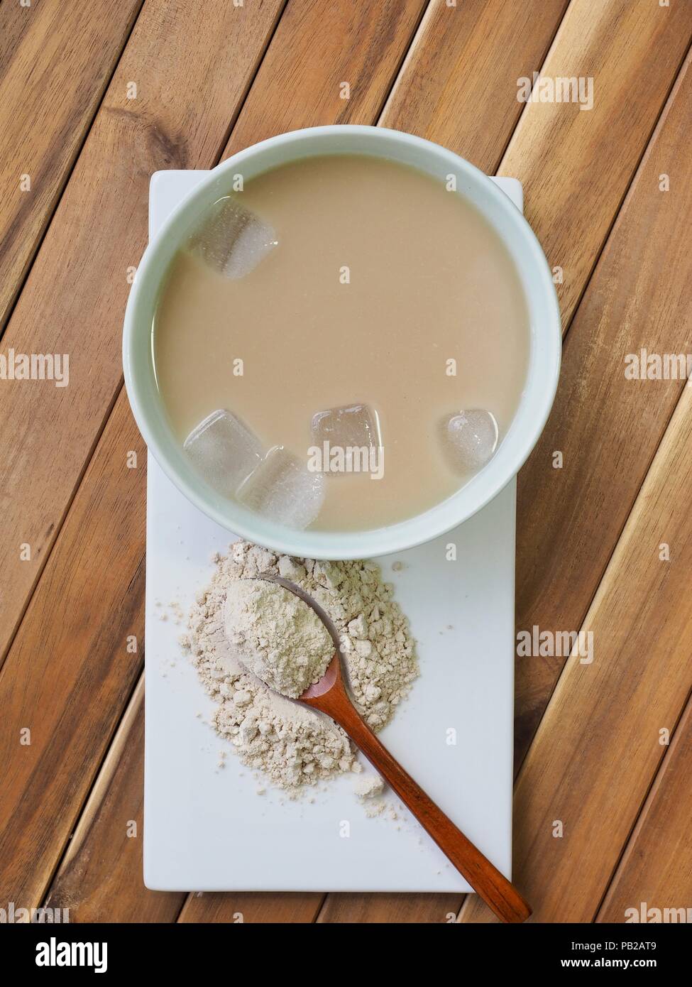 Korean traditional drink powder made of mixed grains Stock Photo - Alamy