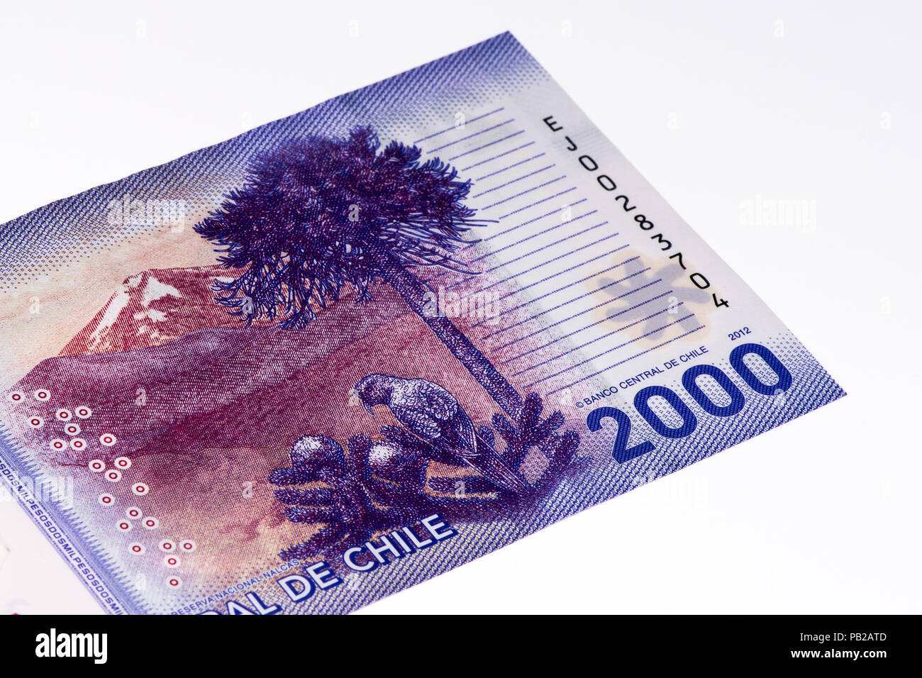 Chile peso currency note sign hi-res stock photography and images - Alamy