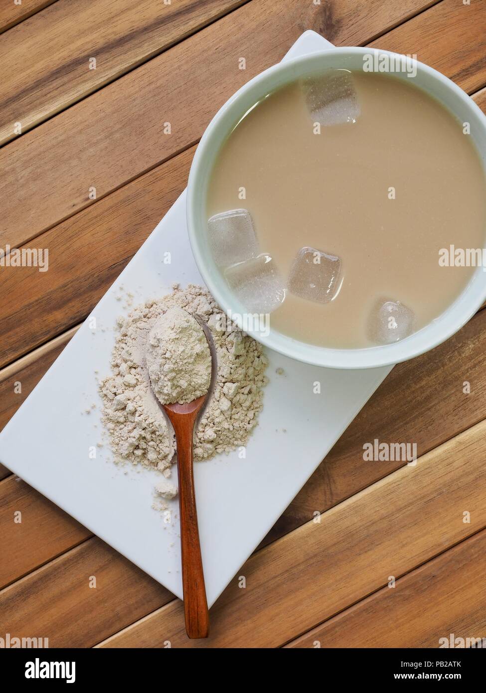 Korean traditional drink powder made of mixed grains Stock Photo - Alamy