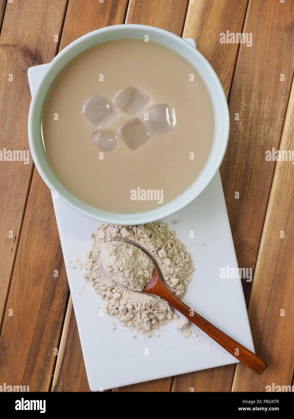 Korean traditional drink powder made of mixed grains Stock Photo - Alamy