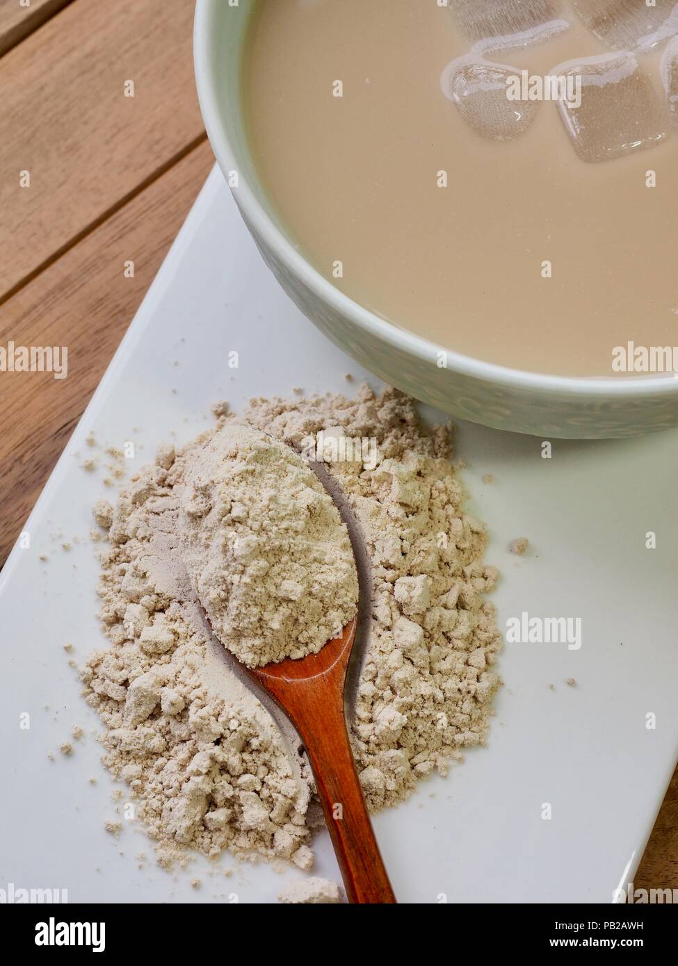 Korean traditional drink powder made of mixed grains Stock Photo - Alamy