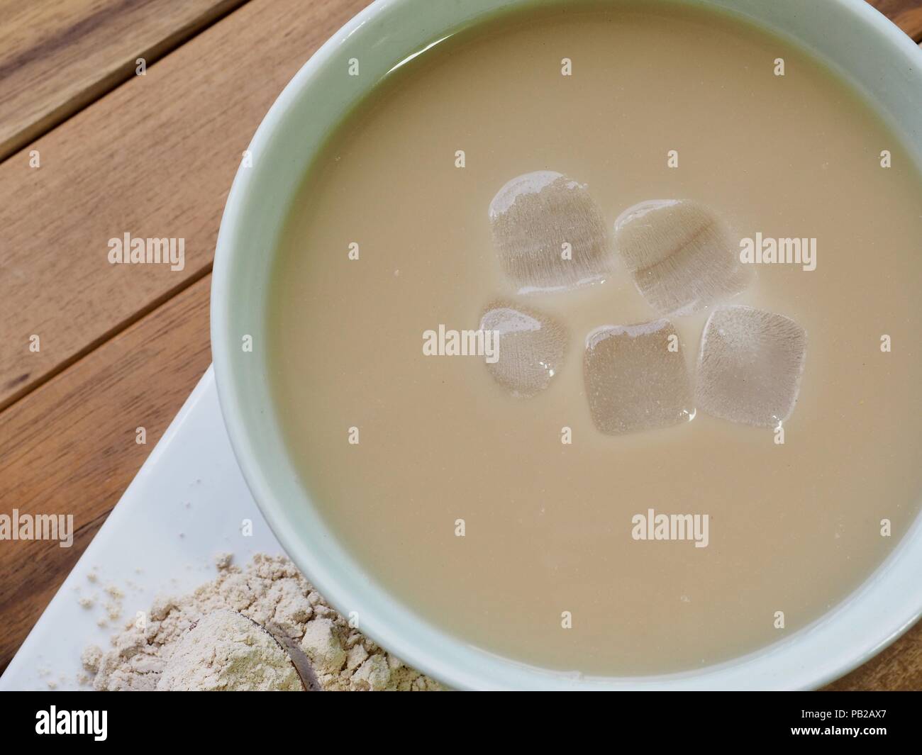 Korean traditional drink powder made of mixed grains Stock Photo - Alamy