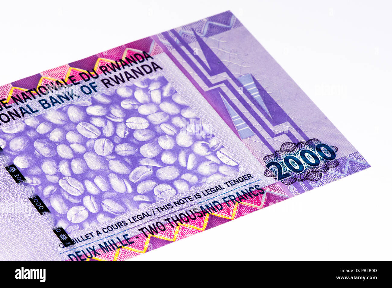 2000 Rwandan francs of Rwanda. Rwandan francs is the national currency ...