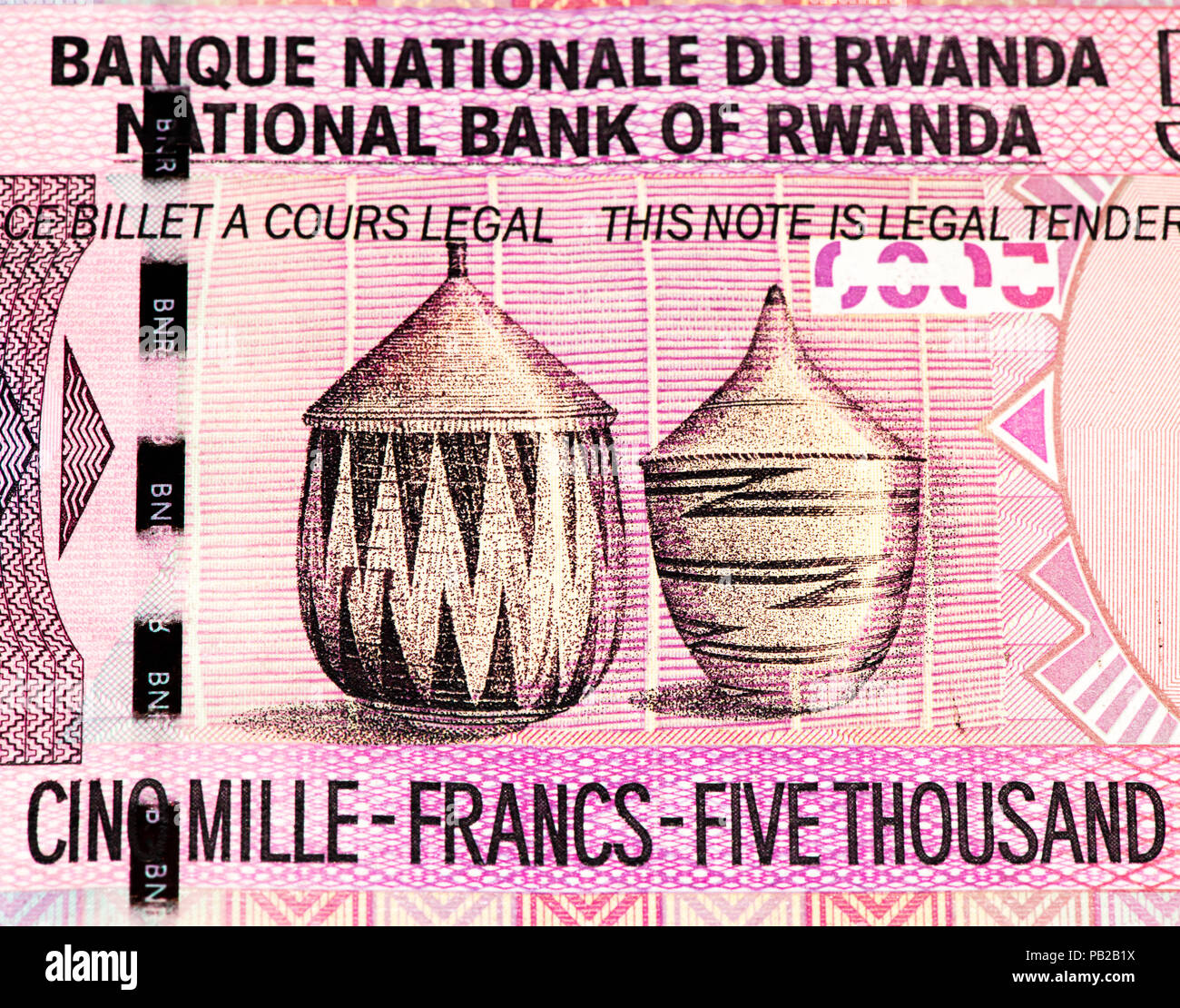 5000 Rwandan francs of Rwanda. Rwandan francs is the national currency ...